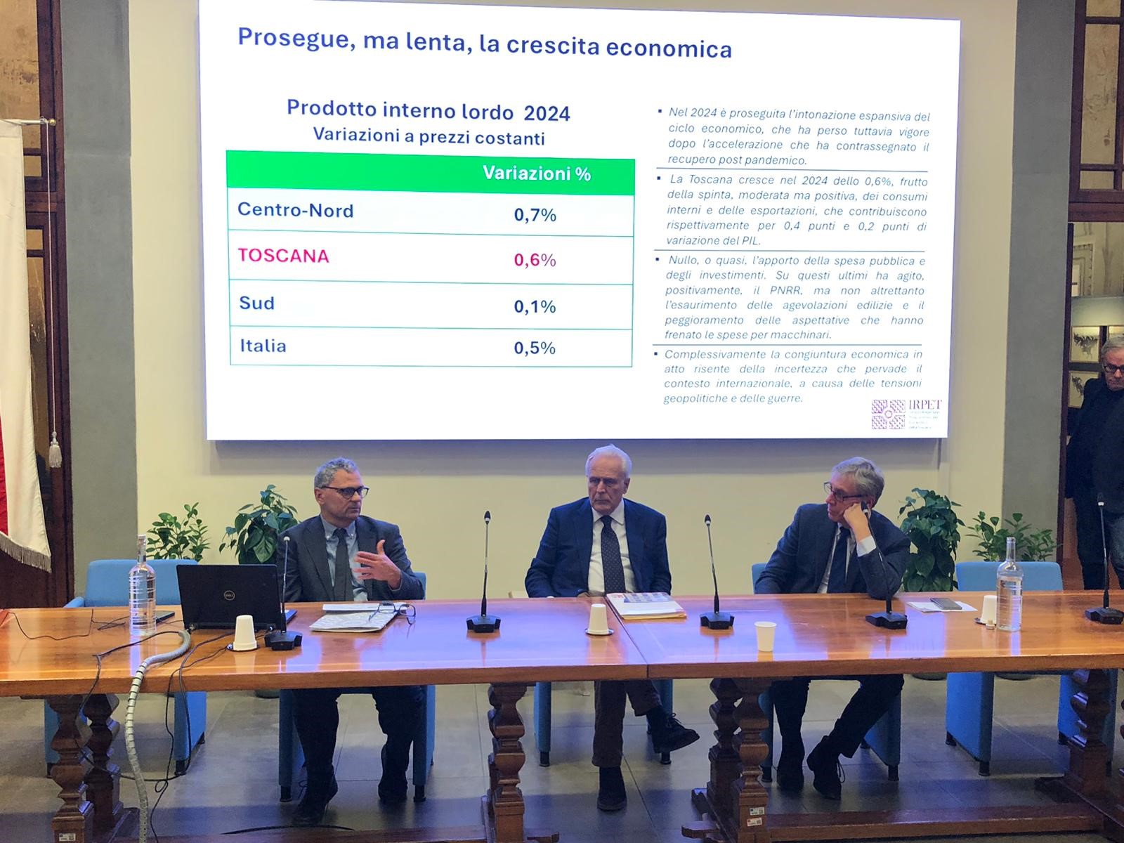 The economic situation and the Budget Law: the effects on Tuscany ...
